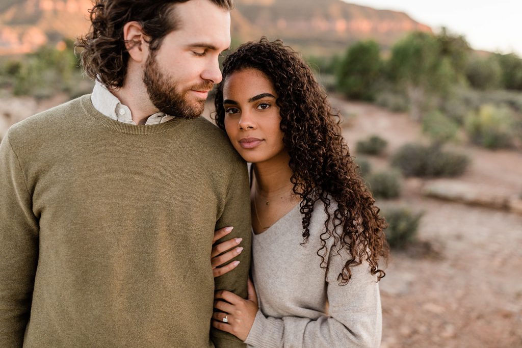 Zion National Park Adventure Engagement Session | Drea and Alex | Hazel ...