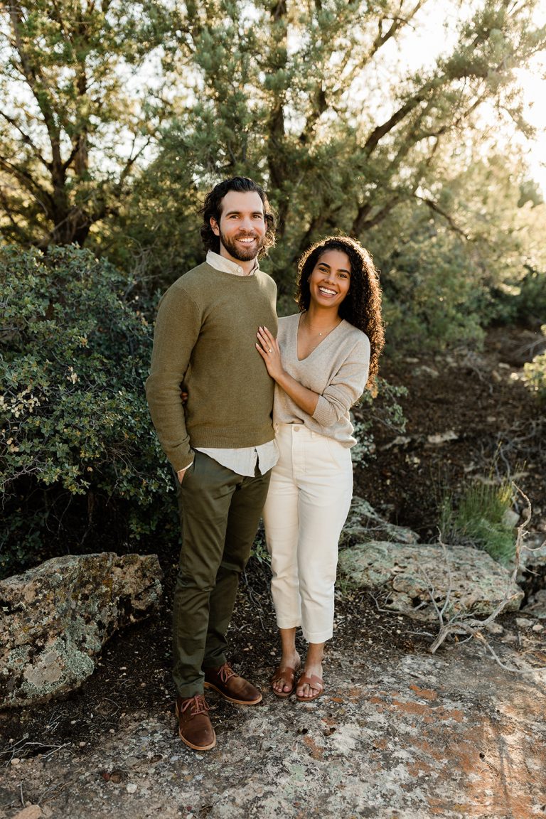 Zion National Park Adventure Engagement Session | Drea and Alex | Hazel ...