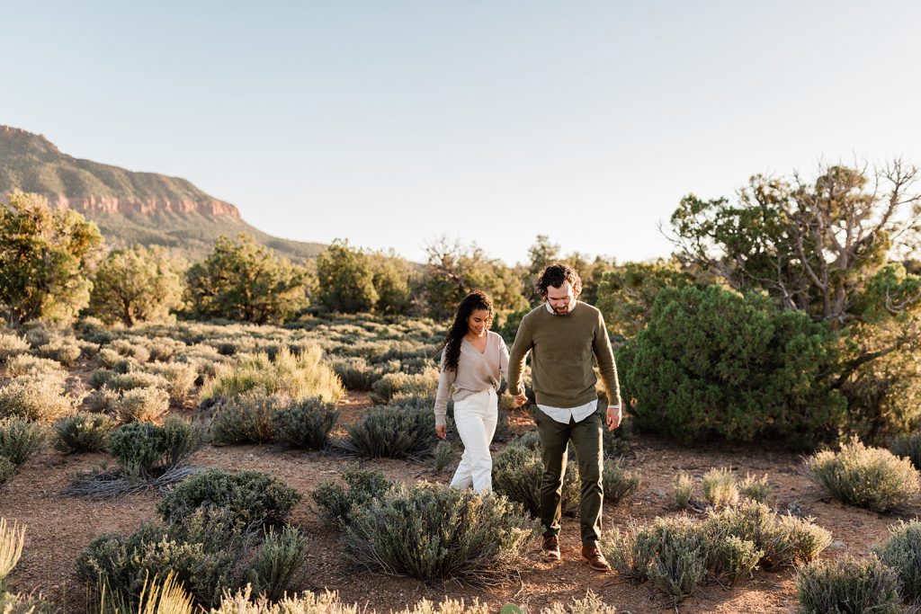 Zion National Park Adventure Engagement Session | Drea and Alex | Hazel ...